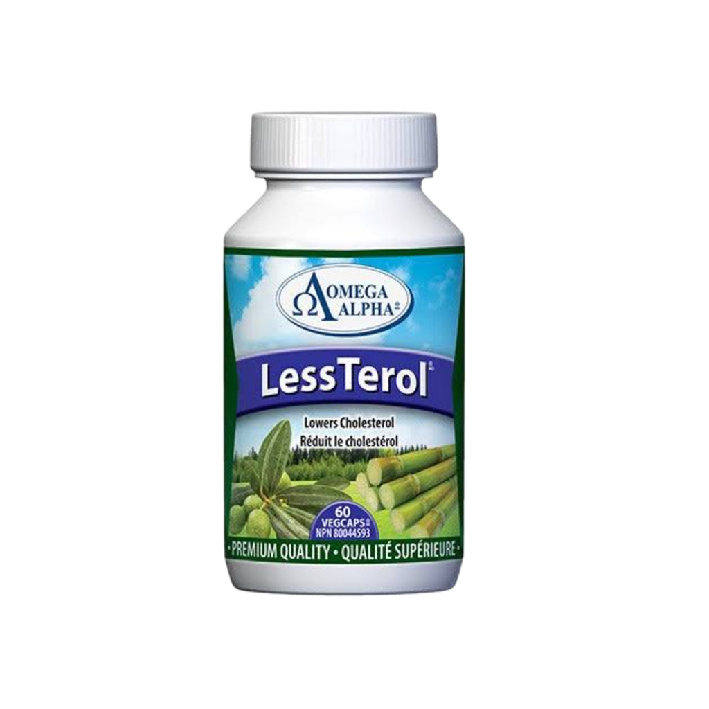LessTerol- Cholesterol Support Formula 60 Capsules – ACE Nutritions Inc